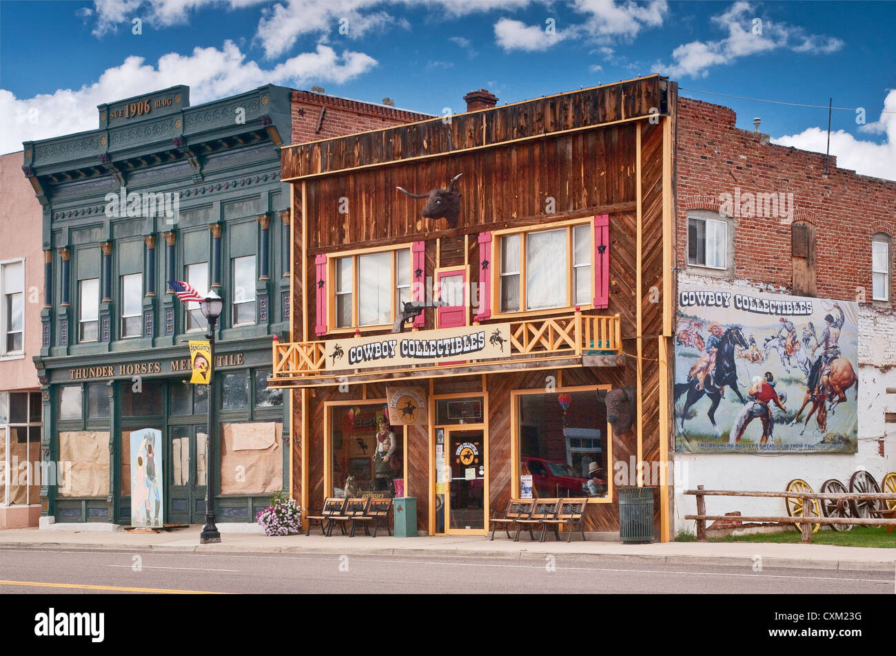 Wild west store fronts hi-res stock photography and images - Alamy