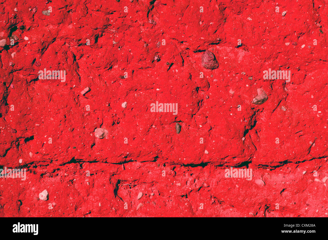 ancient and aged red painted wall background and texture Stock Photo ...