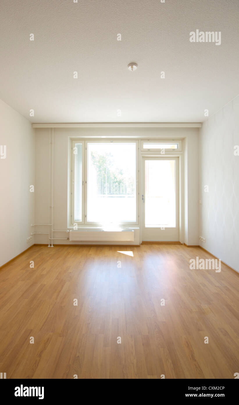 Beautiful empty new room for house selling promotion Stock Photo - Alamy