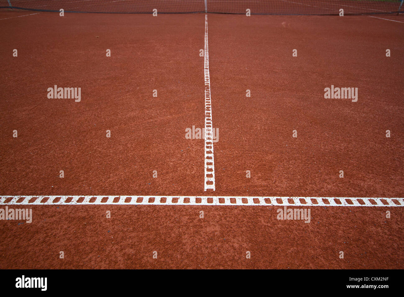 Photo of tennis lines meant to explain how narrow is the road to ...