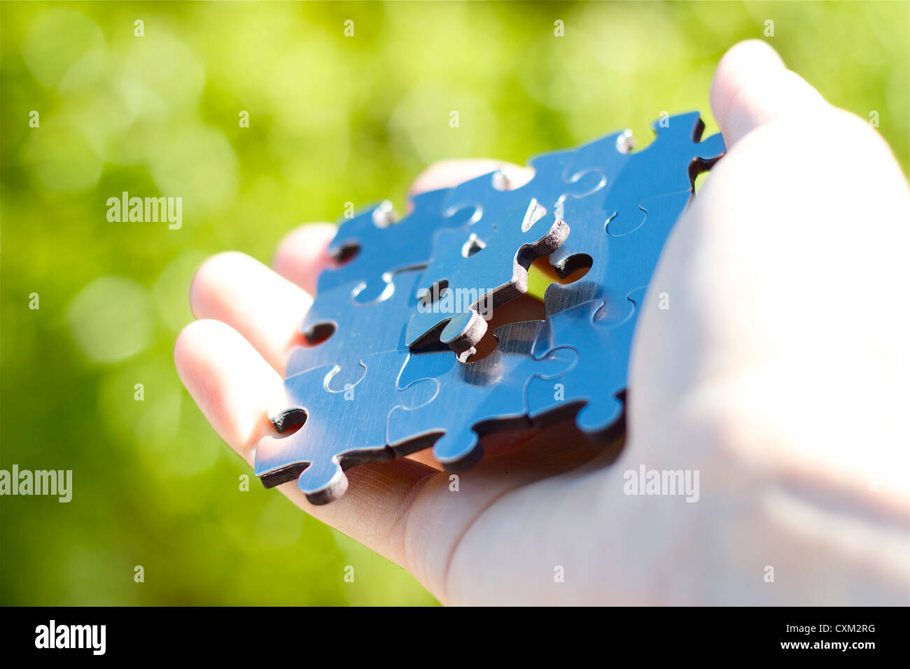 One link is very important. Business concept Stock Photo - Alamy