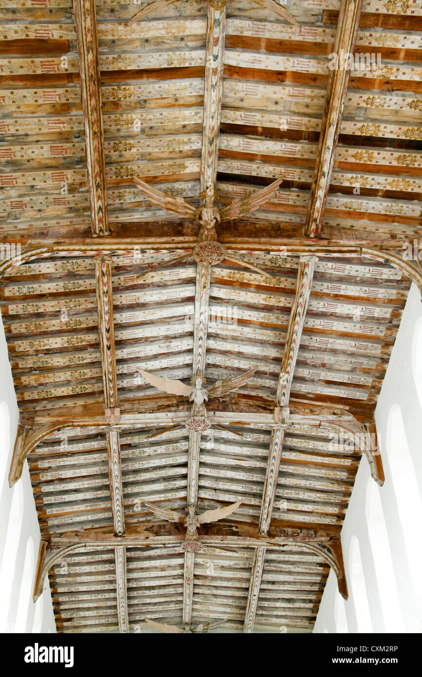Angel Roof Holy Trinity church Blythburgh Suffolk England UK Stock ...