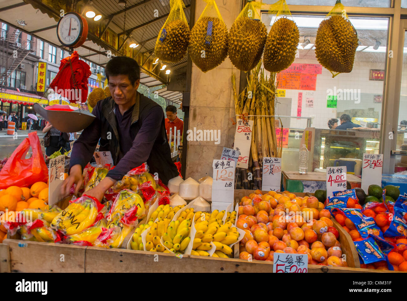New York, NY, USA, Chinese Food Store on Street Scenes, Chinatown ...
