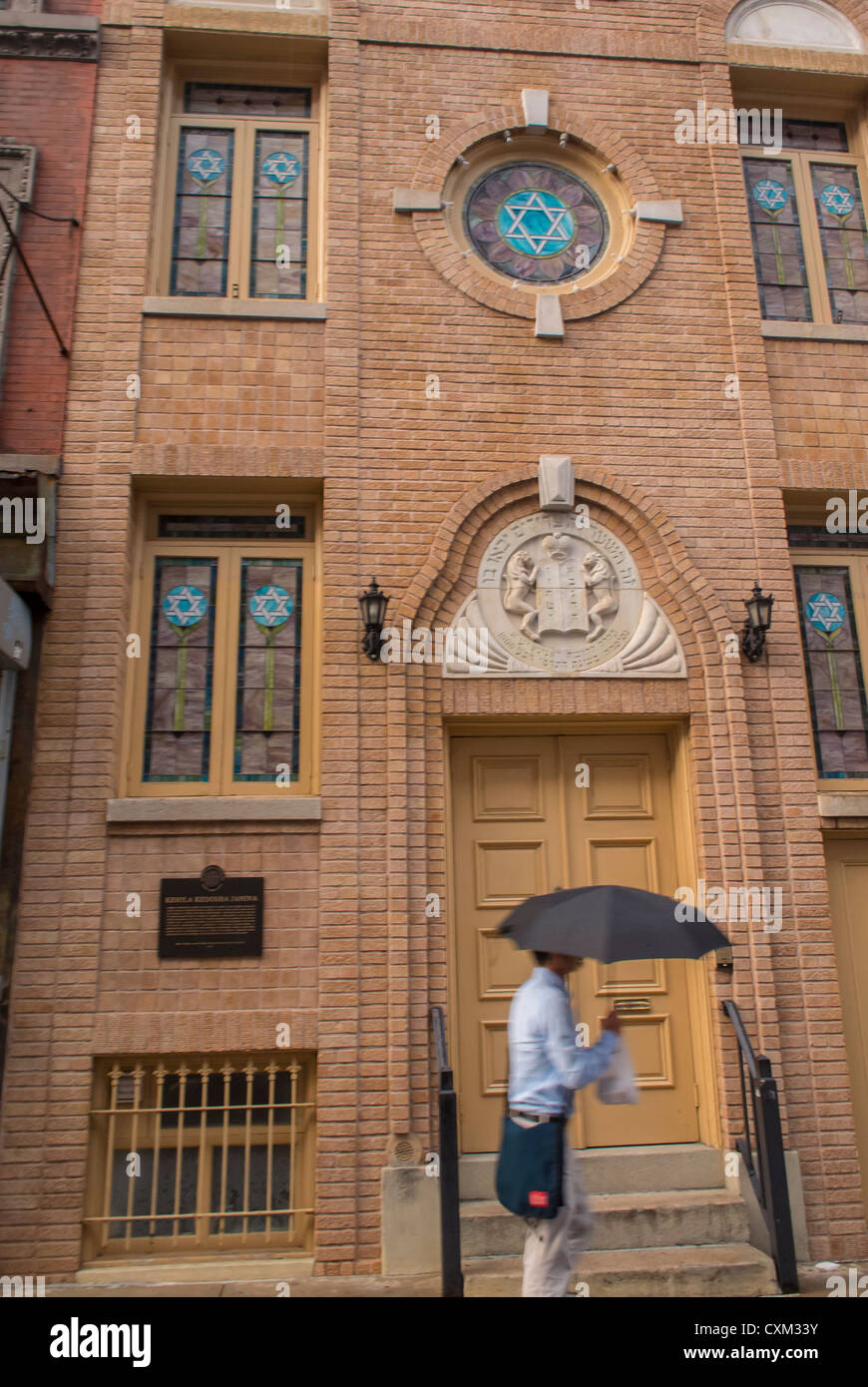 New York City, NY, USA, Old Jewish Synagogue, "Kehila Kedosha Janina ...