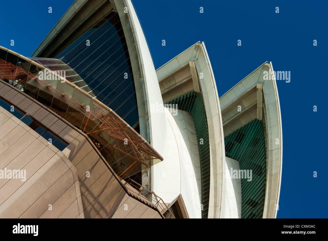 Close up of Sydney Opera house with blue Sky Stock Photo - Alamy