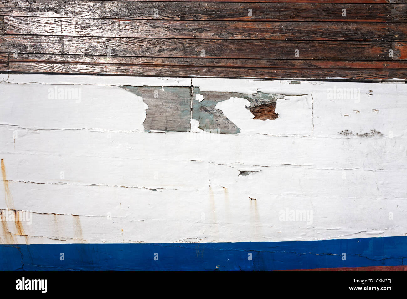 Old wooden fishing boat hi-res stock photography and images - Alamy