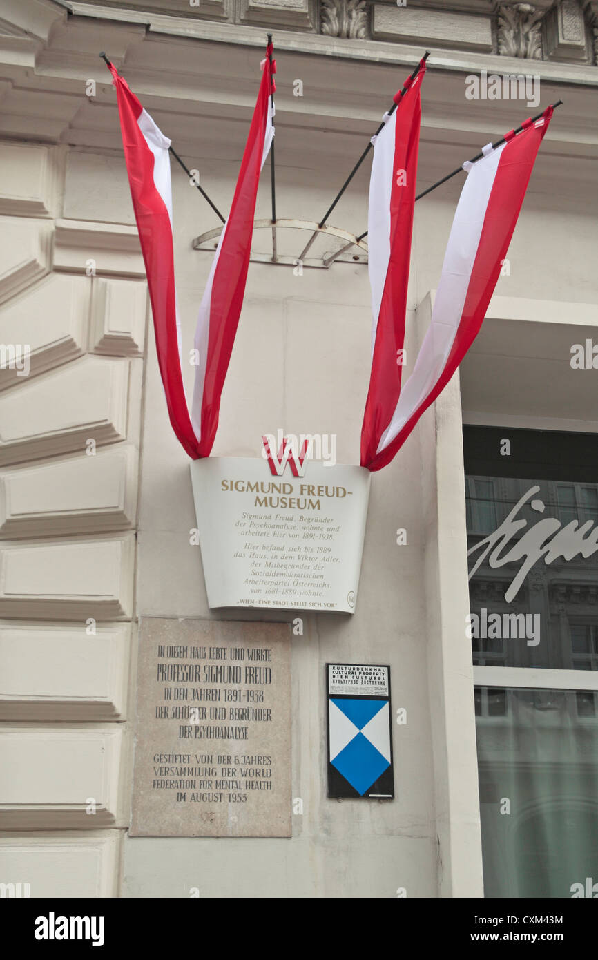 The Sigmund Freud Museum (Vienna), the former home of the founding ...
