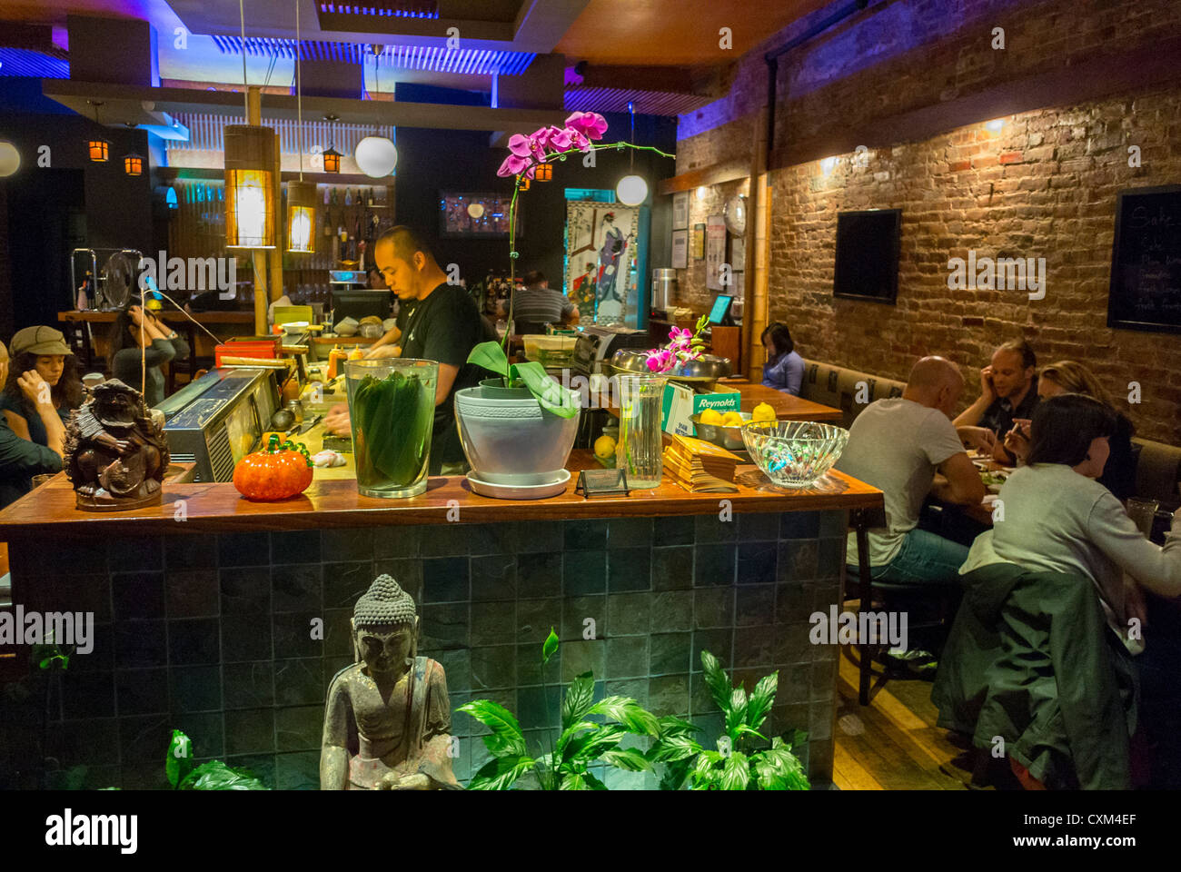 Japanese Restaurant Interior High Resolution Stock Photography and ...