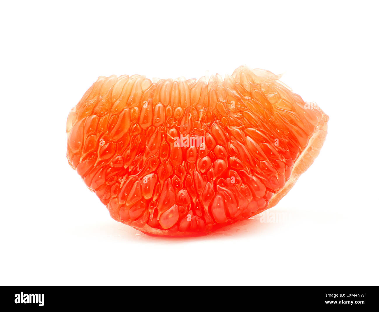 halves grapefruit isolated on a white Stock Photo - Alamy