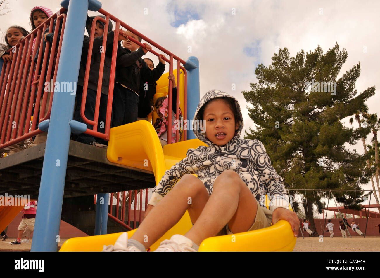 Elementary school playground usa hi-res stock photography and images ...