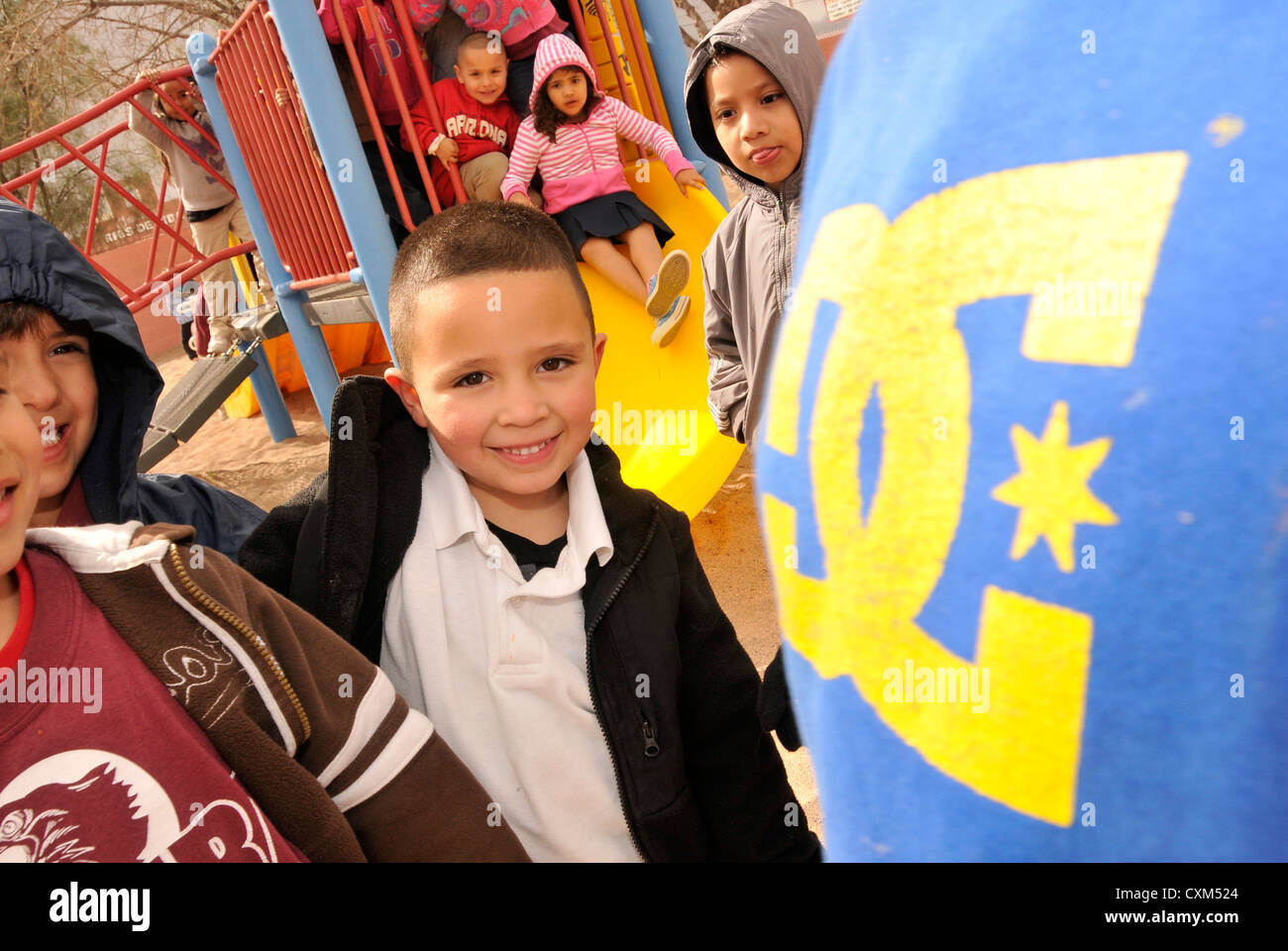 Kindergarteners Recess