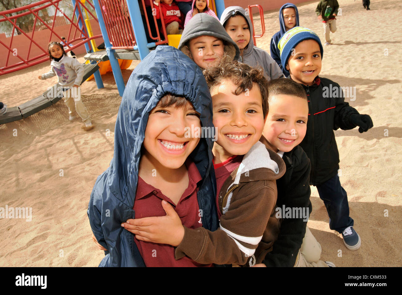 Kindergarteners Recess