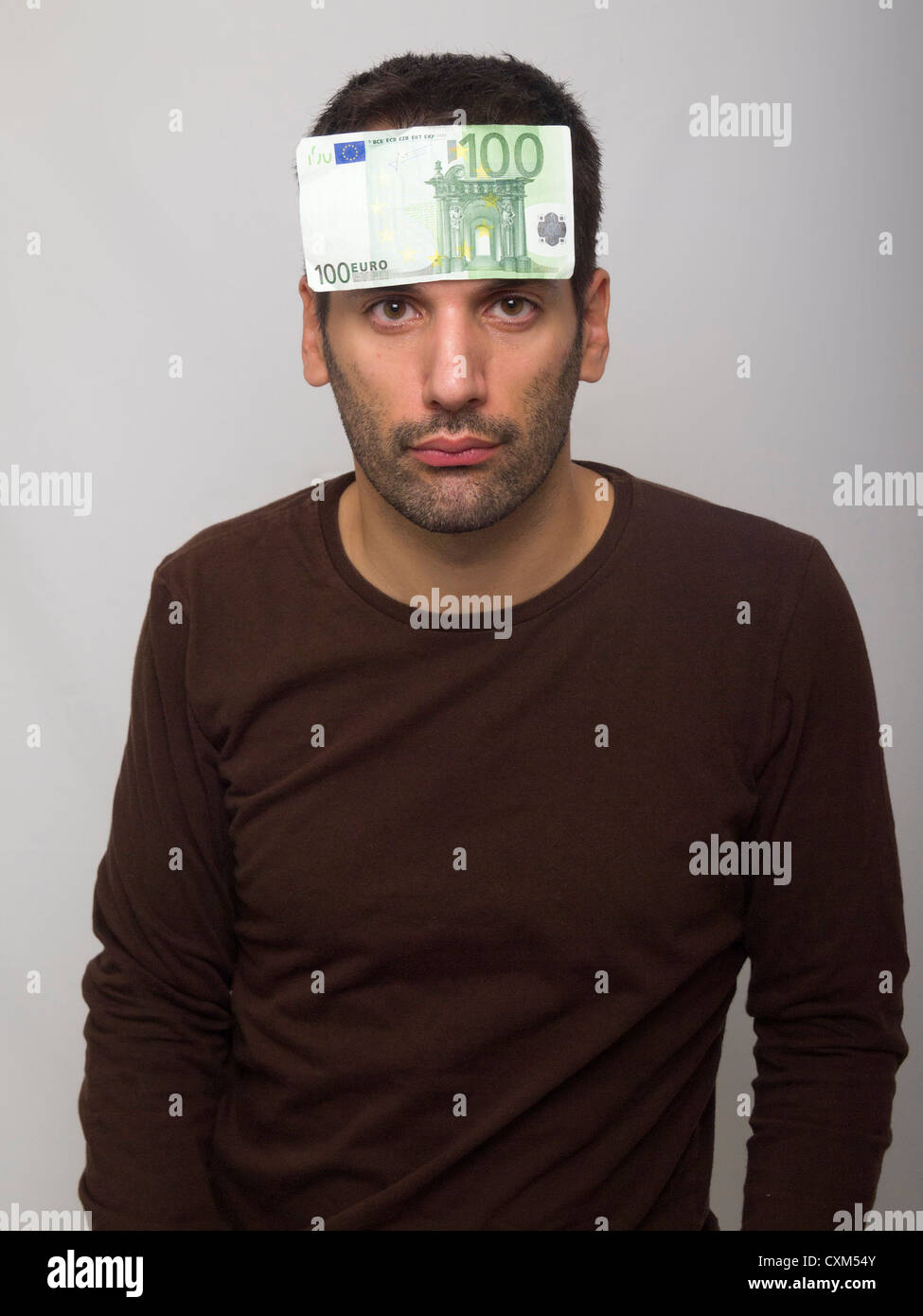 Money rich sad hi-res stock photography and images - Alamy