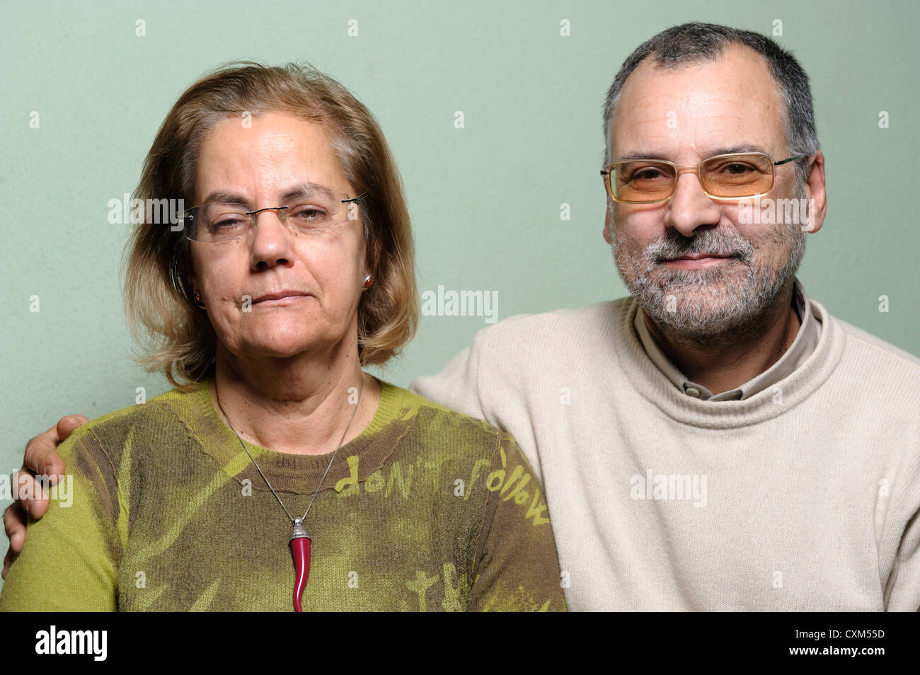 Italian middle age couple portrait hi-res stock photography and images ...