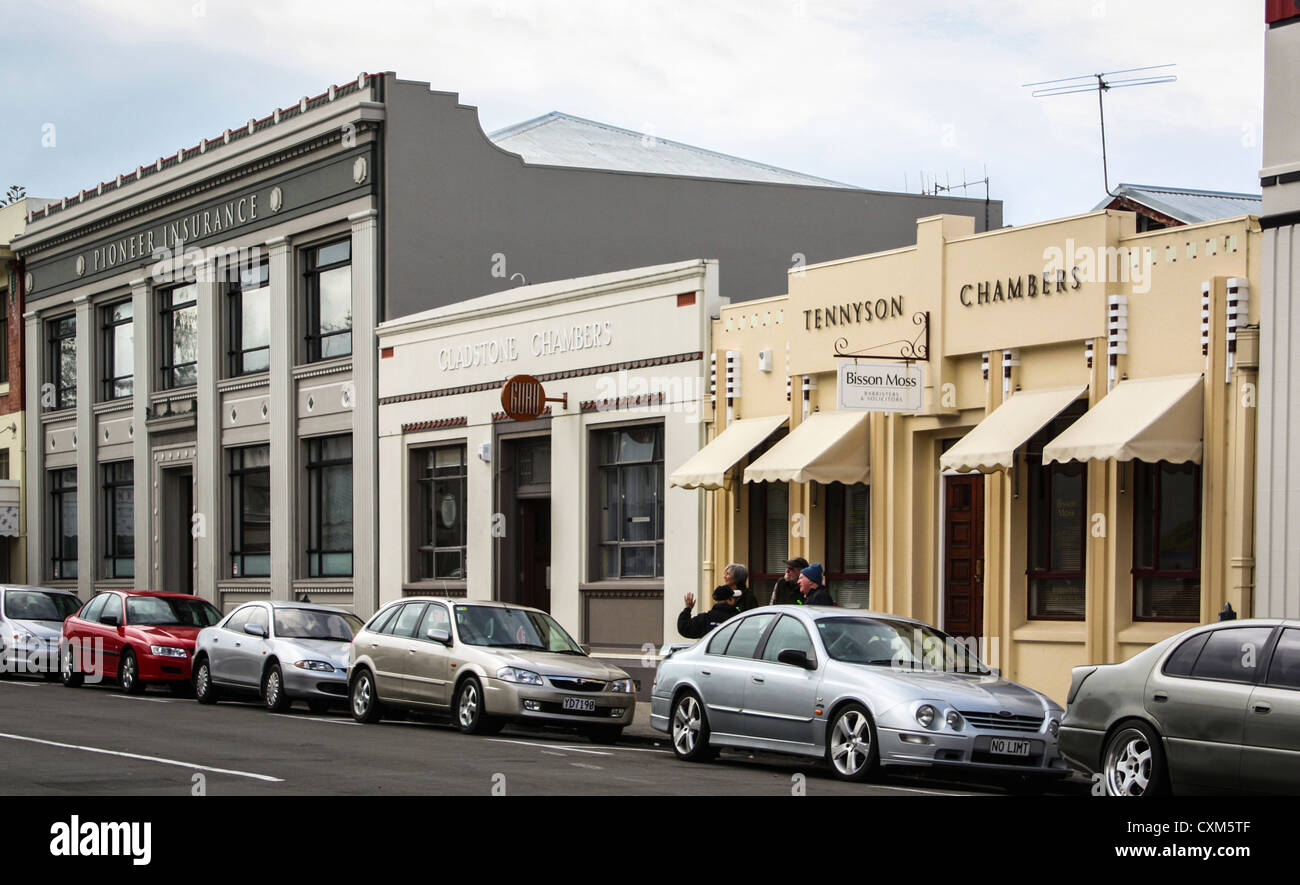Art Deco architecture, Napier, New Zealand Stock Photo - Alamy