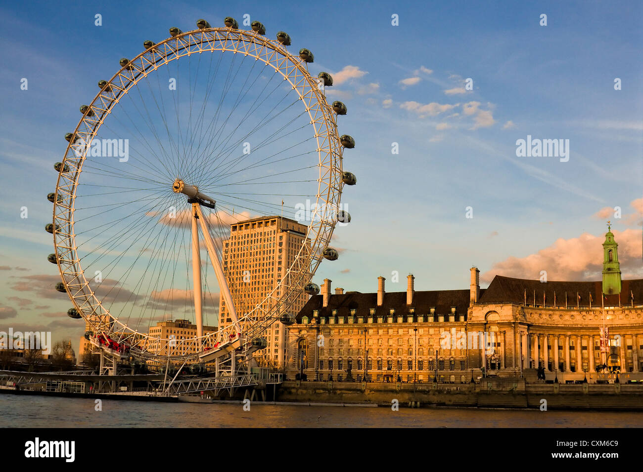 The London Eye Ferris Wheel Stock Photo - Alamy