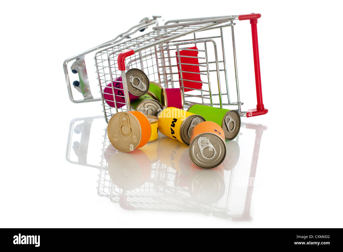 Goods shopping cart hi-res stock photography and images - Alamy