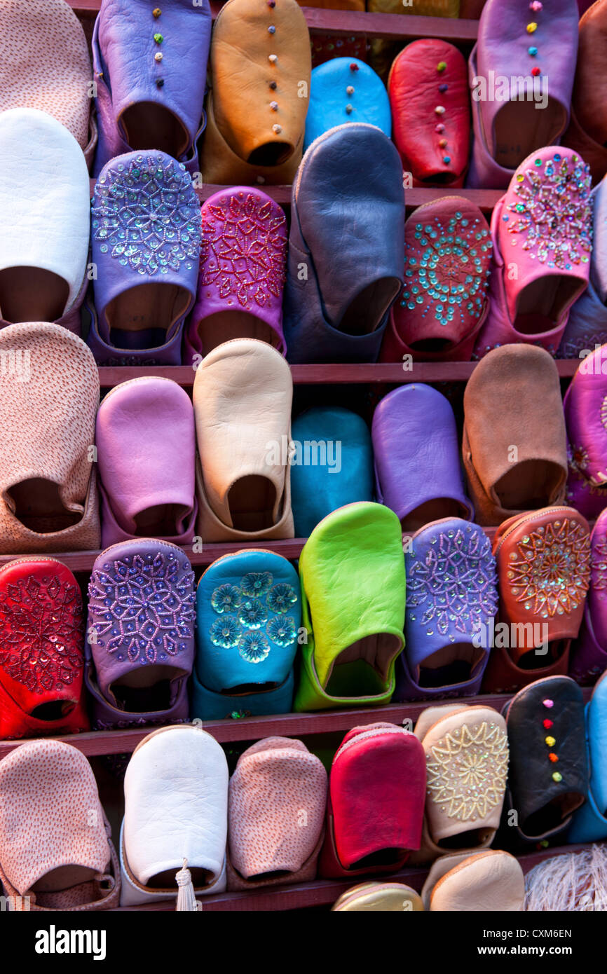 Traditional arabic slippers shoes hi-res stock photography and images ...