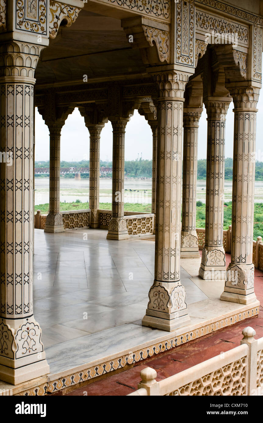 At Agra Fort Stock Photo - Alamy