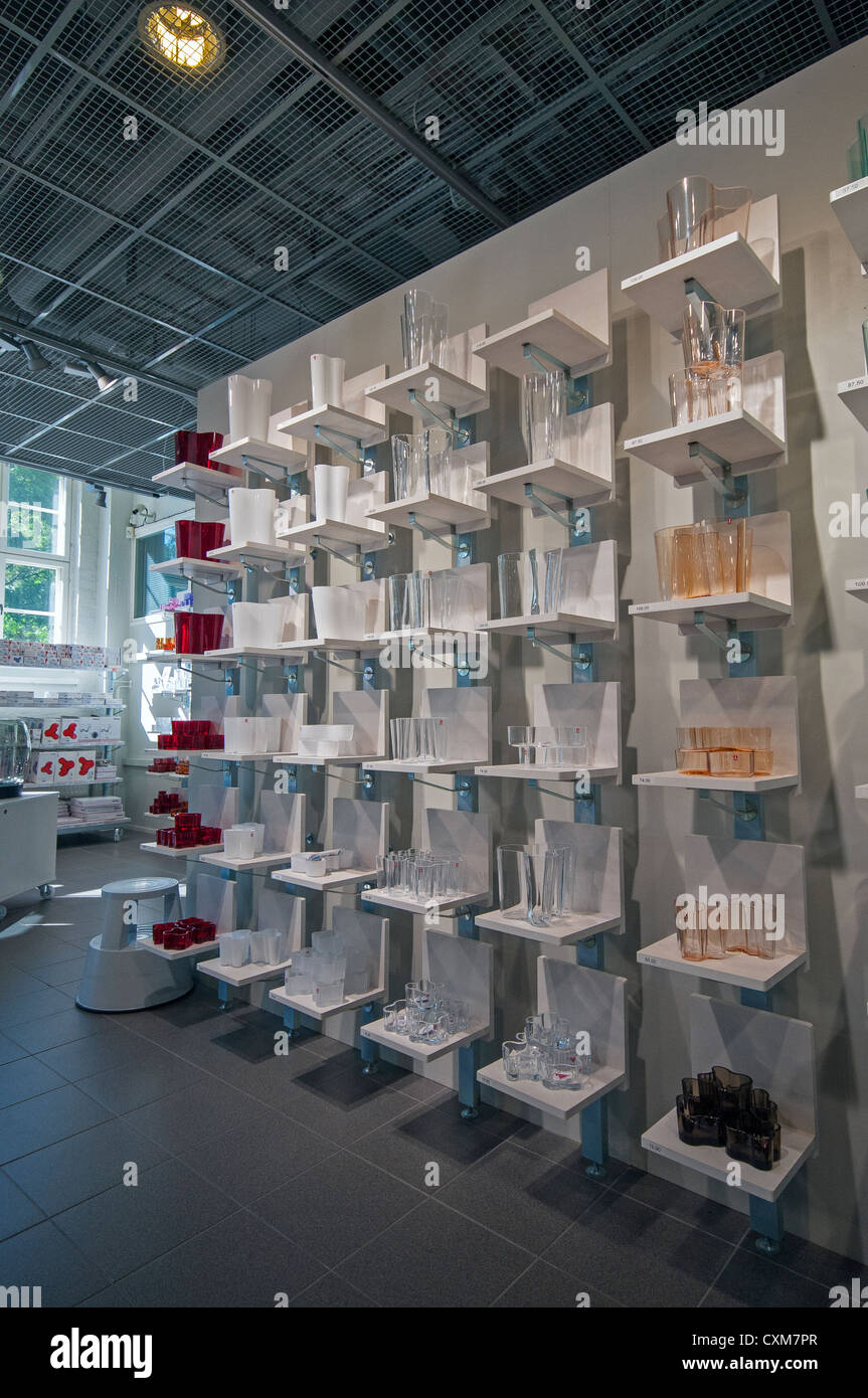 Glassware designs made by iittala, a Finnish design company ...