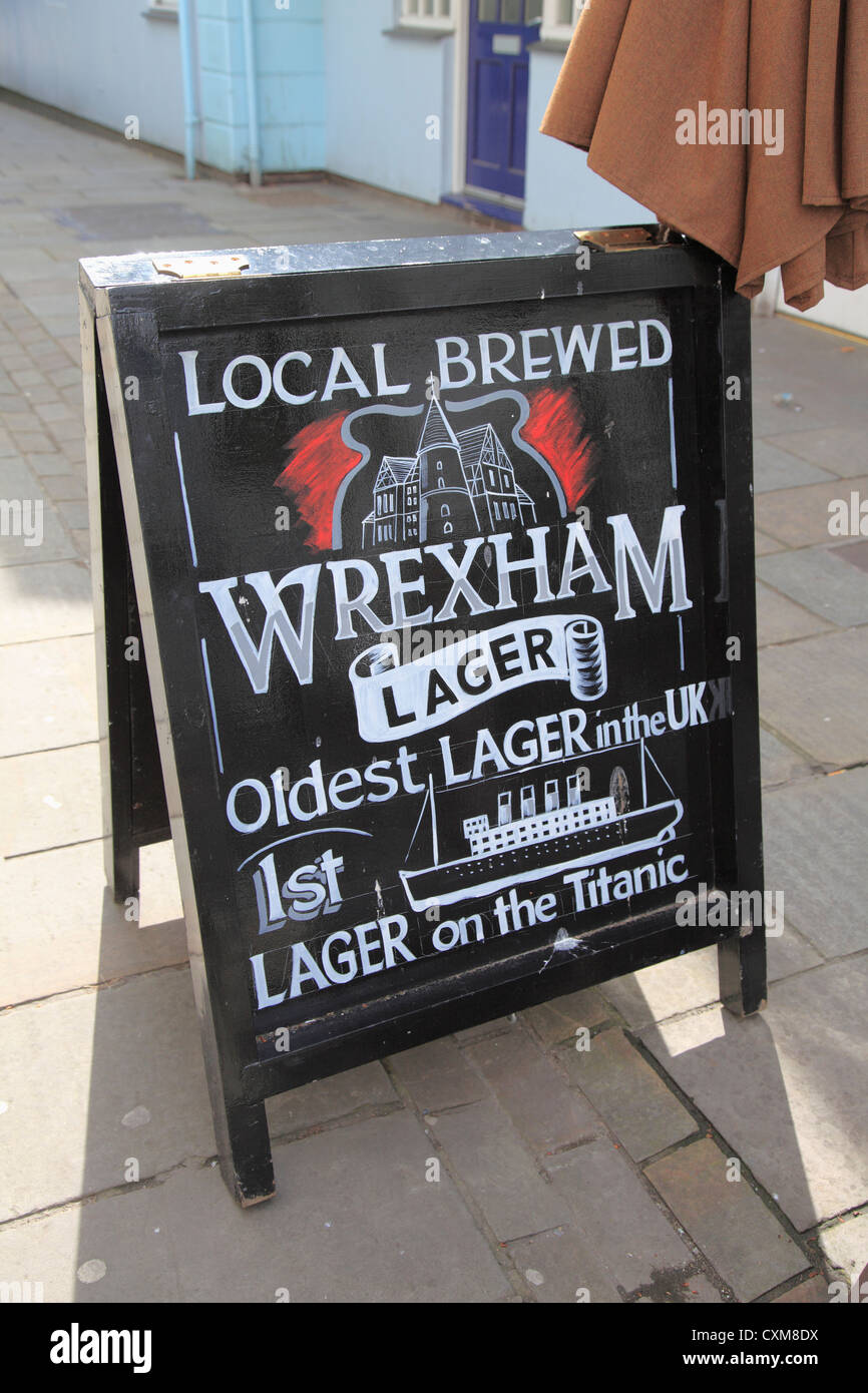 Uk north wales wrexham village hi-res stock photography and images - Alamy