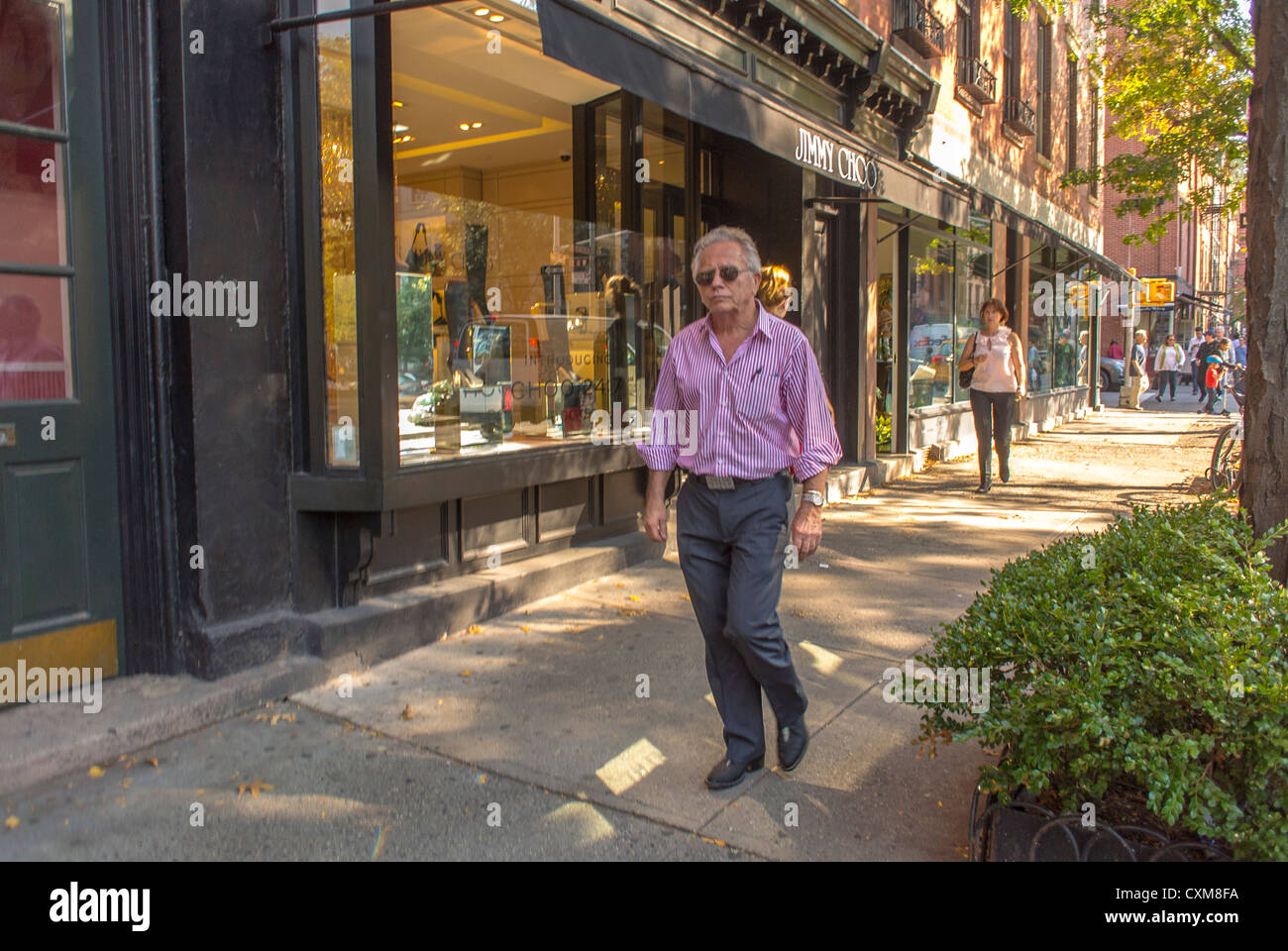 Bleecker street scene hi-res stock photography and images - Alamy
