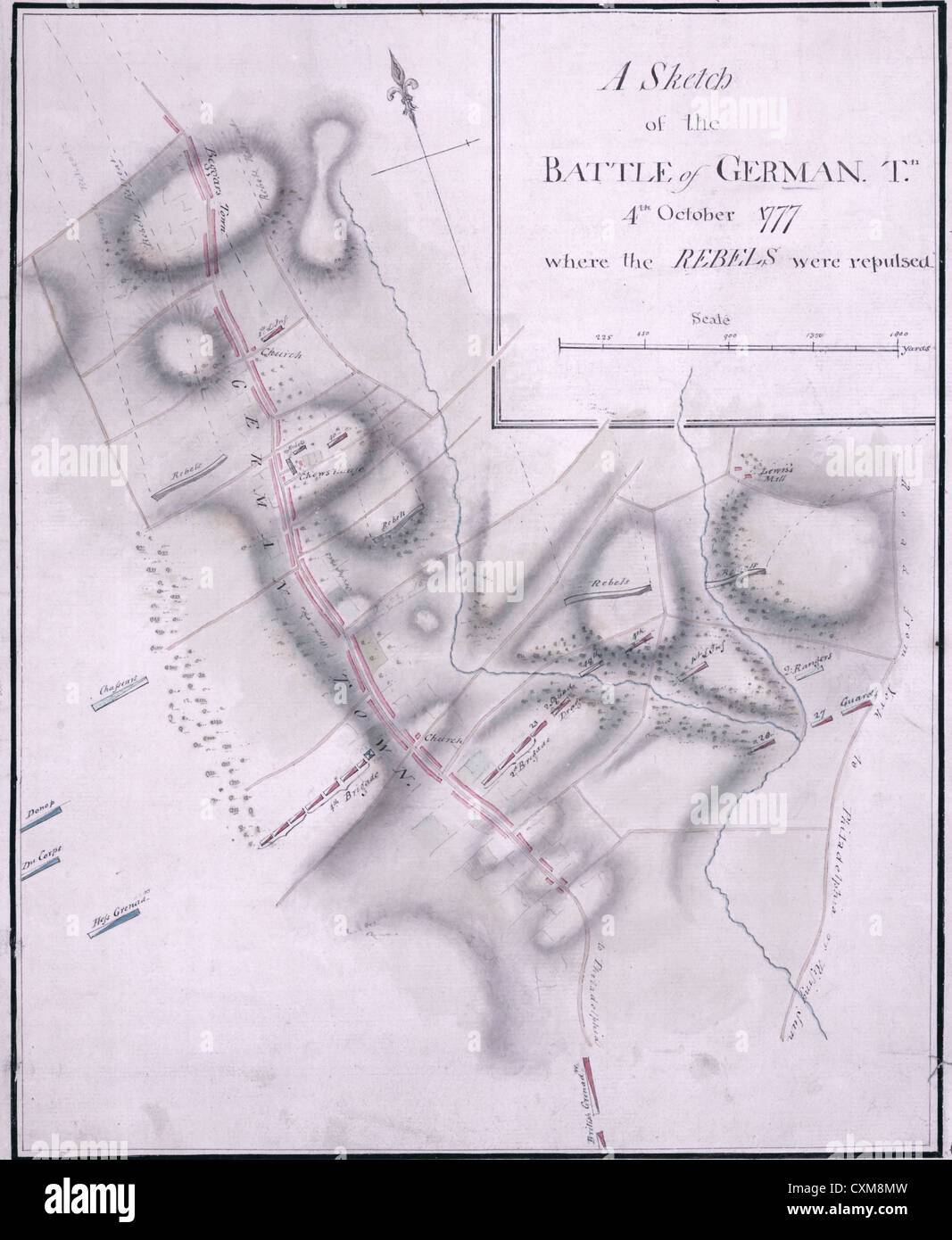 Battle of britain map hi-res stock photography and images - Alamy