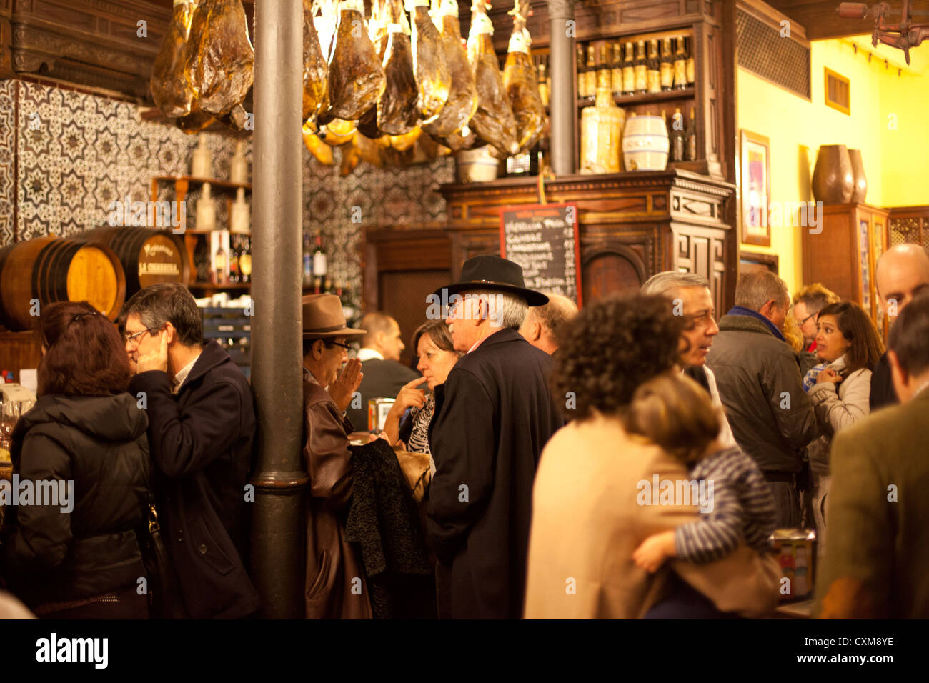 El Rinconcillo bar Seville Spain Stock Photo - Alamy
