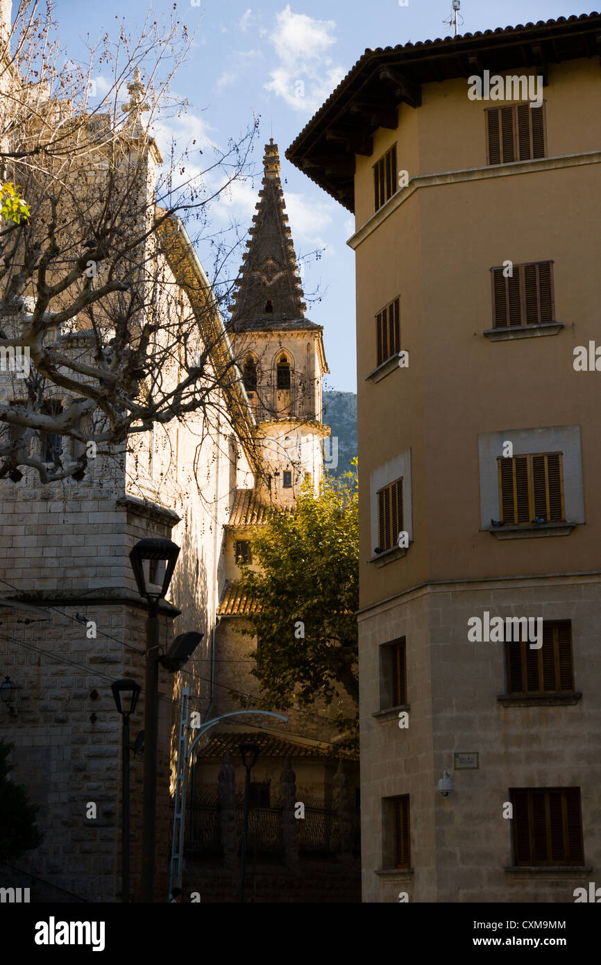 Soller valley is famous for it's production of oranges and lemons Stock ...