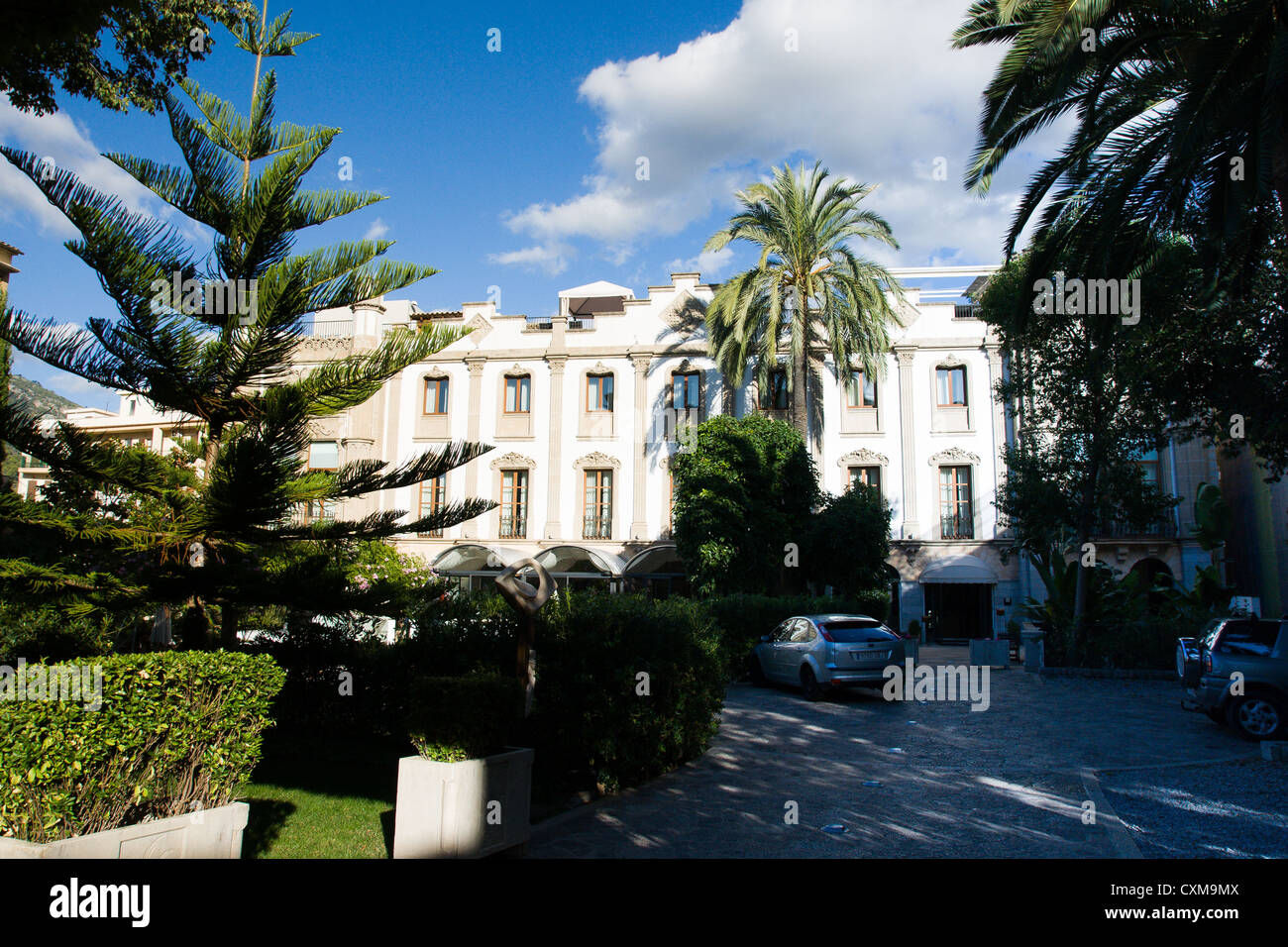 Soller valley is famous for it's production of oranges and lemons Stock ...