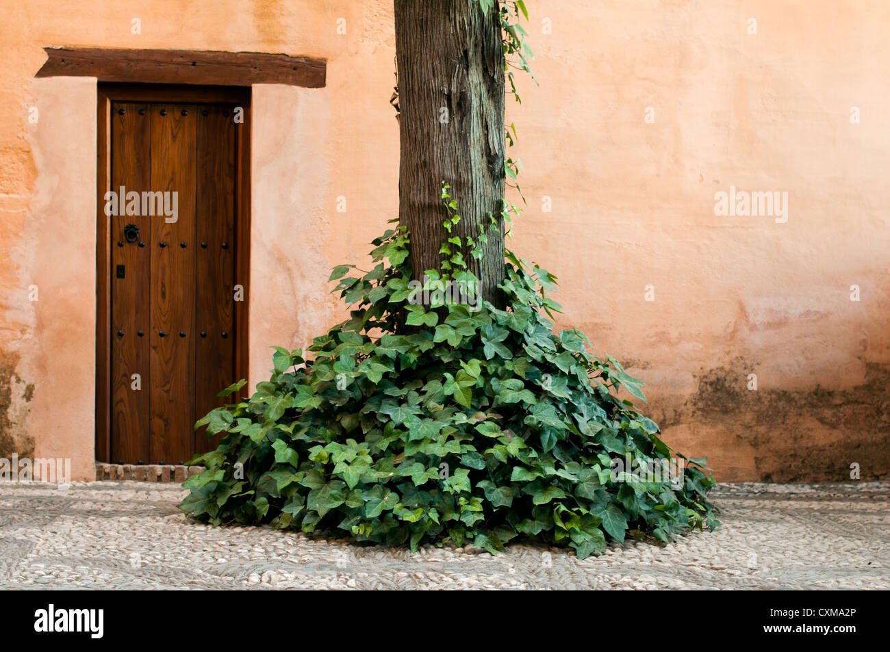 Hidden door into a secret garden hi-res stock photography and images ...