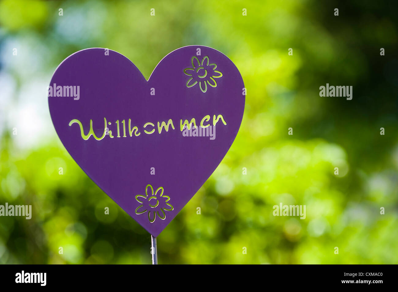 Welcome heart sign hi-res stock photography and images - Alamy