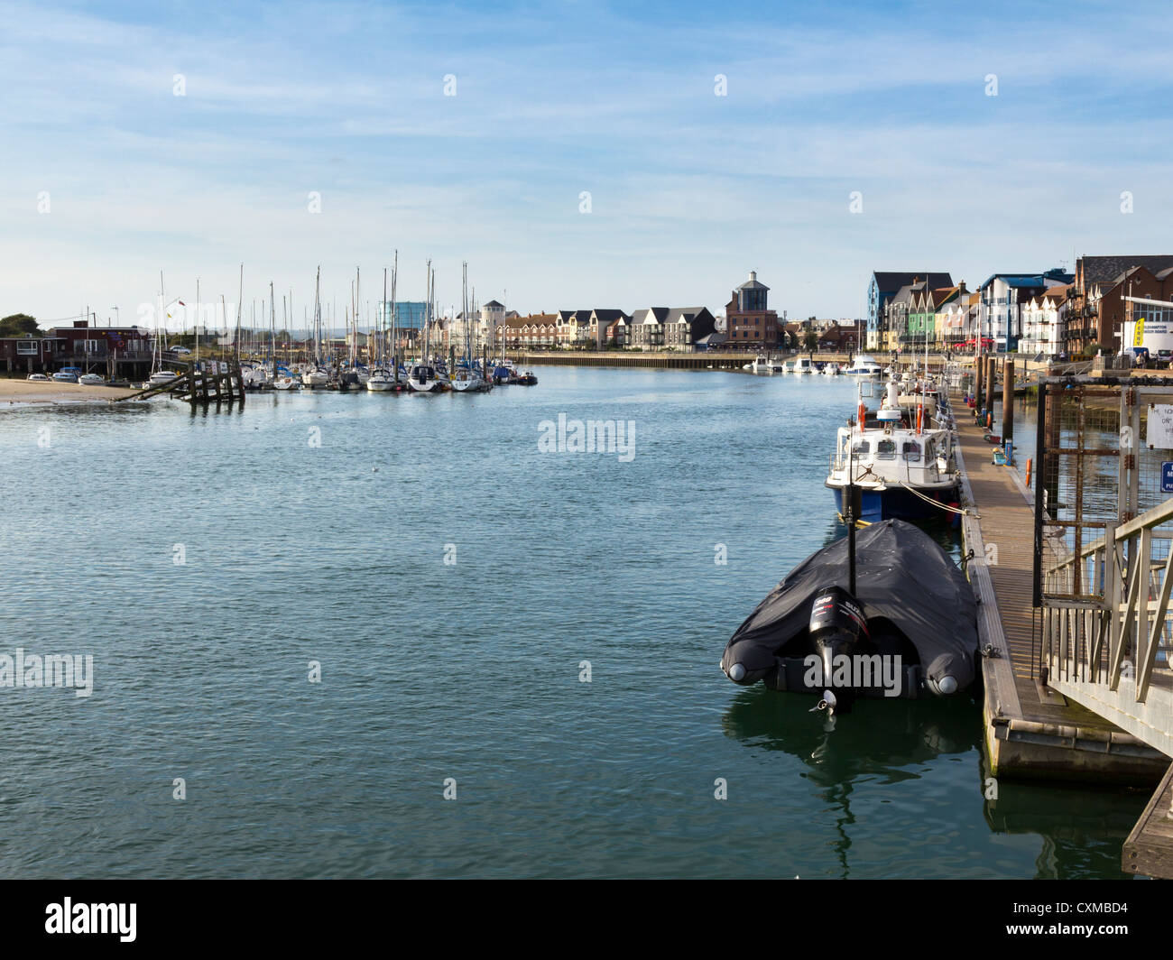 The River Arun at Littlehampton, West Sussex England Stock Photo - Alamy
