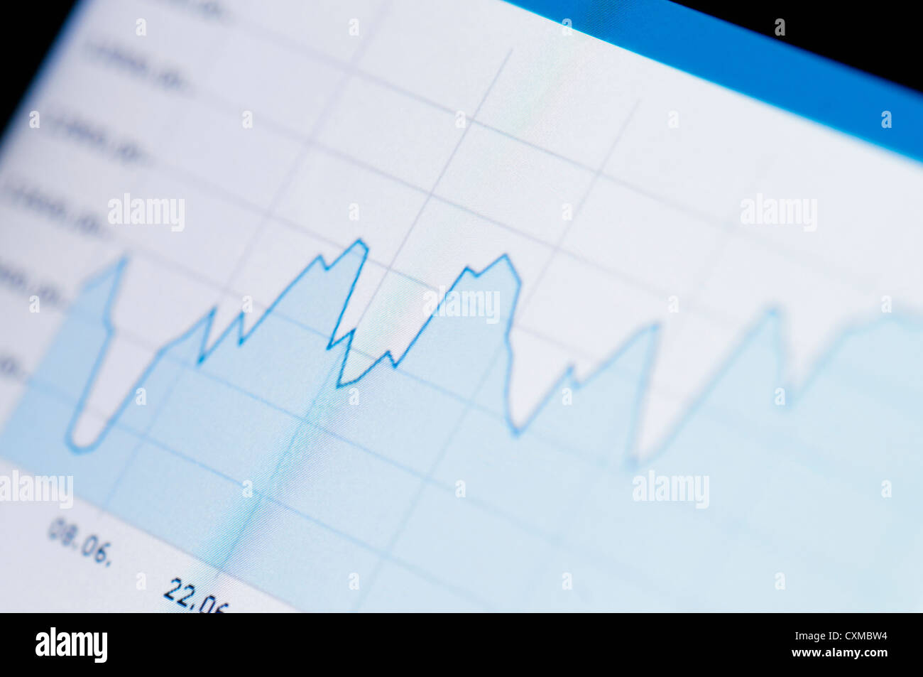 Market graph hi-res stock photography and images - Alamy