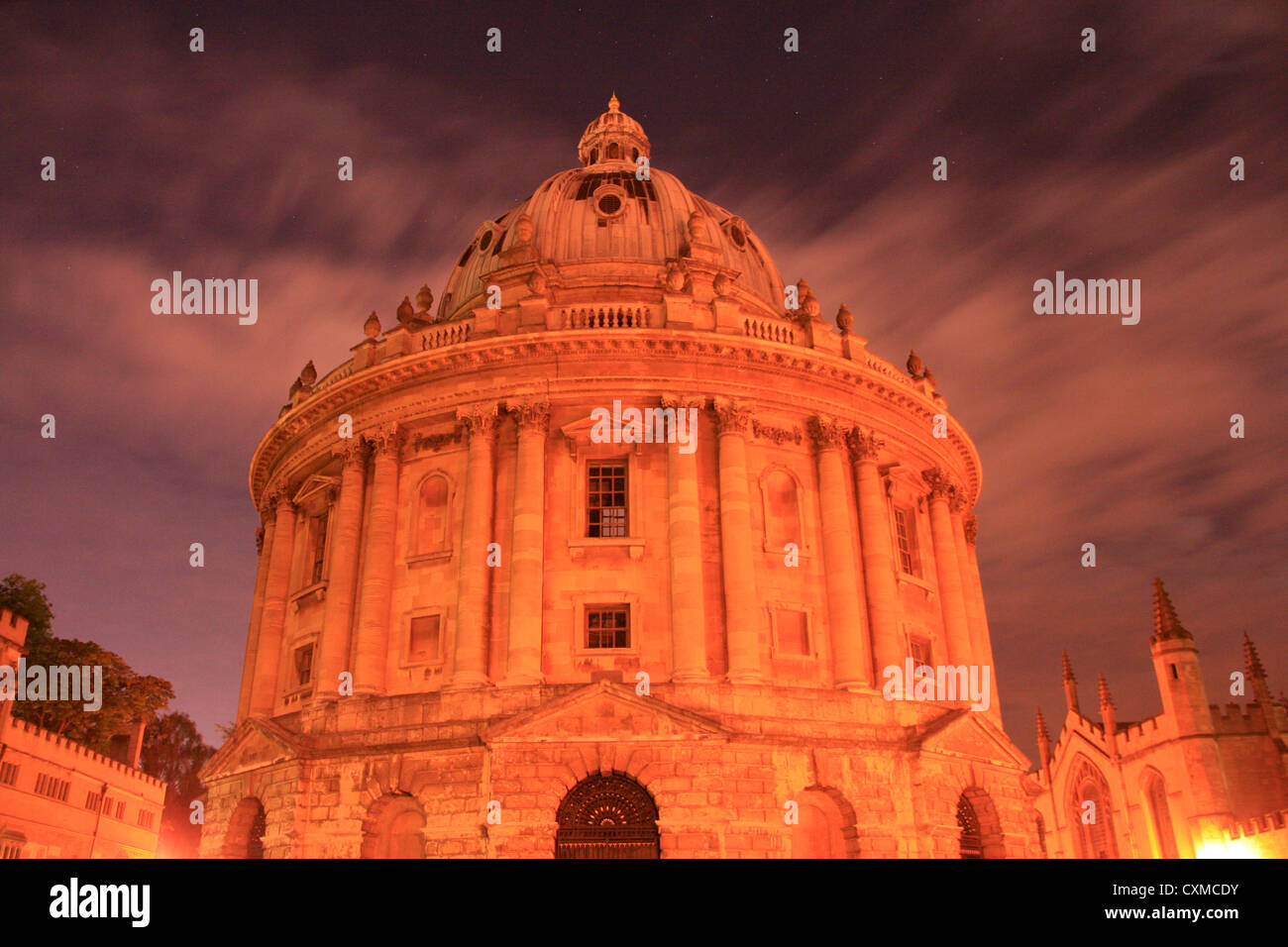 Radcliffe Library, University of Oxford. Oxford, england Stock Photo ...