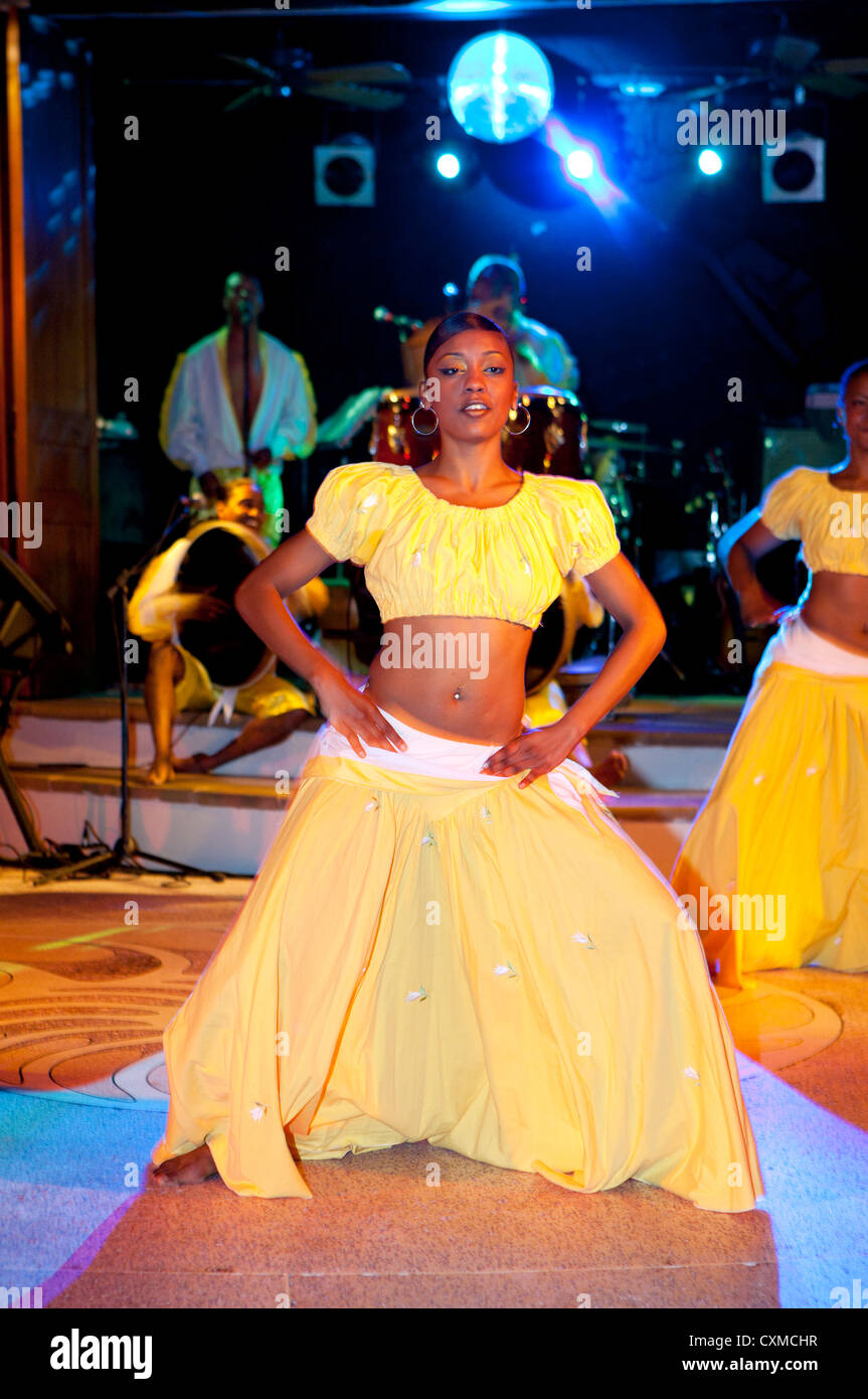 Sega dancers perform at the One&Only Le Saint Géran resort, Mauritius ...