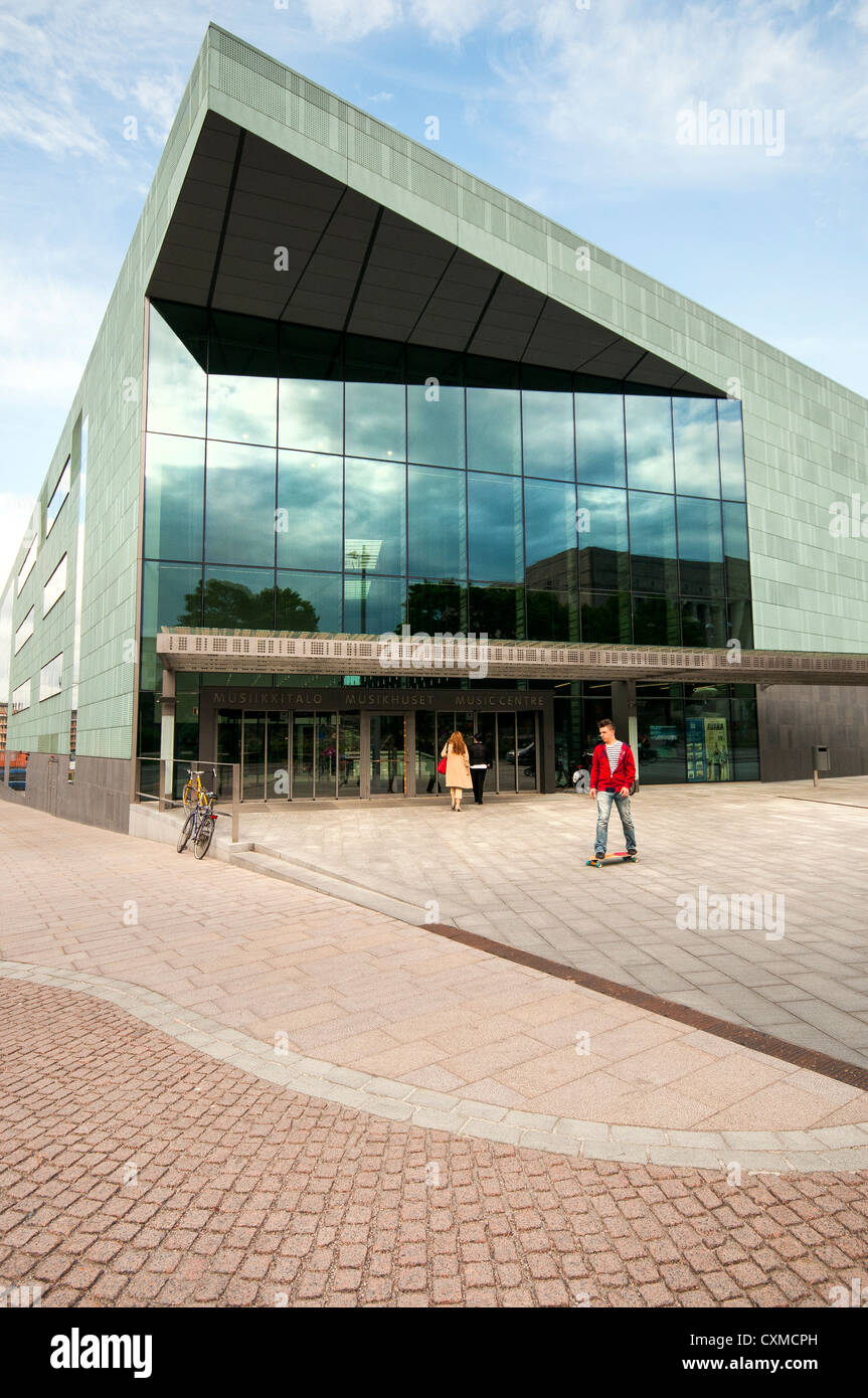 The Helsinki Music Centre and concert hall, Helsinki, Finland Stock ...