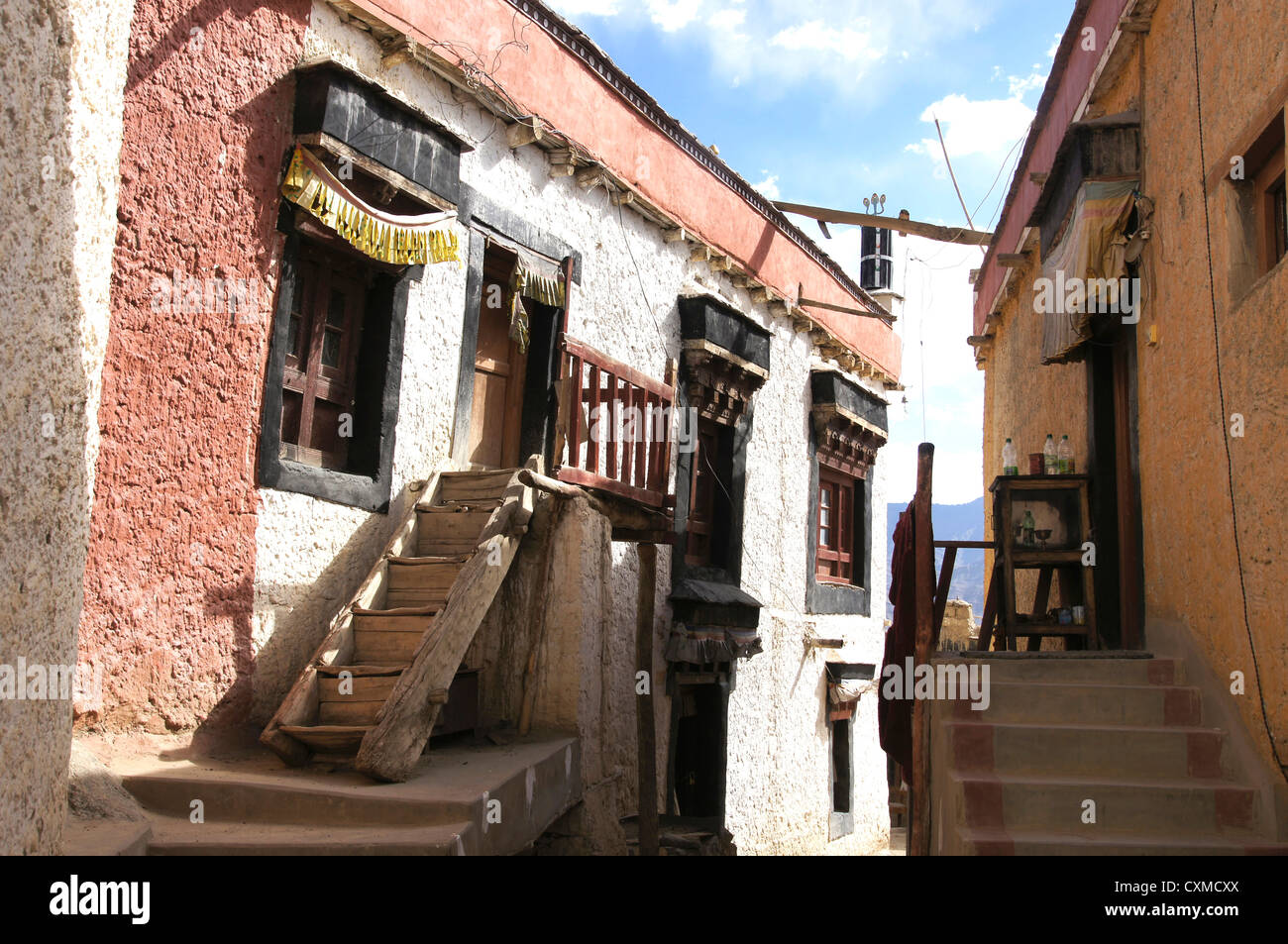 saboo village, near leh, jammu and kashmir, india Stock Photo - Alamy