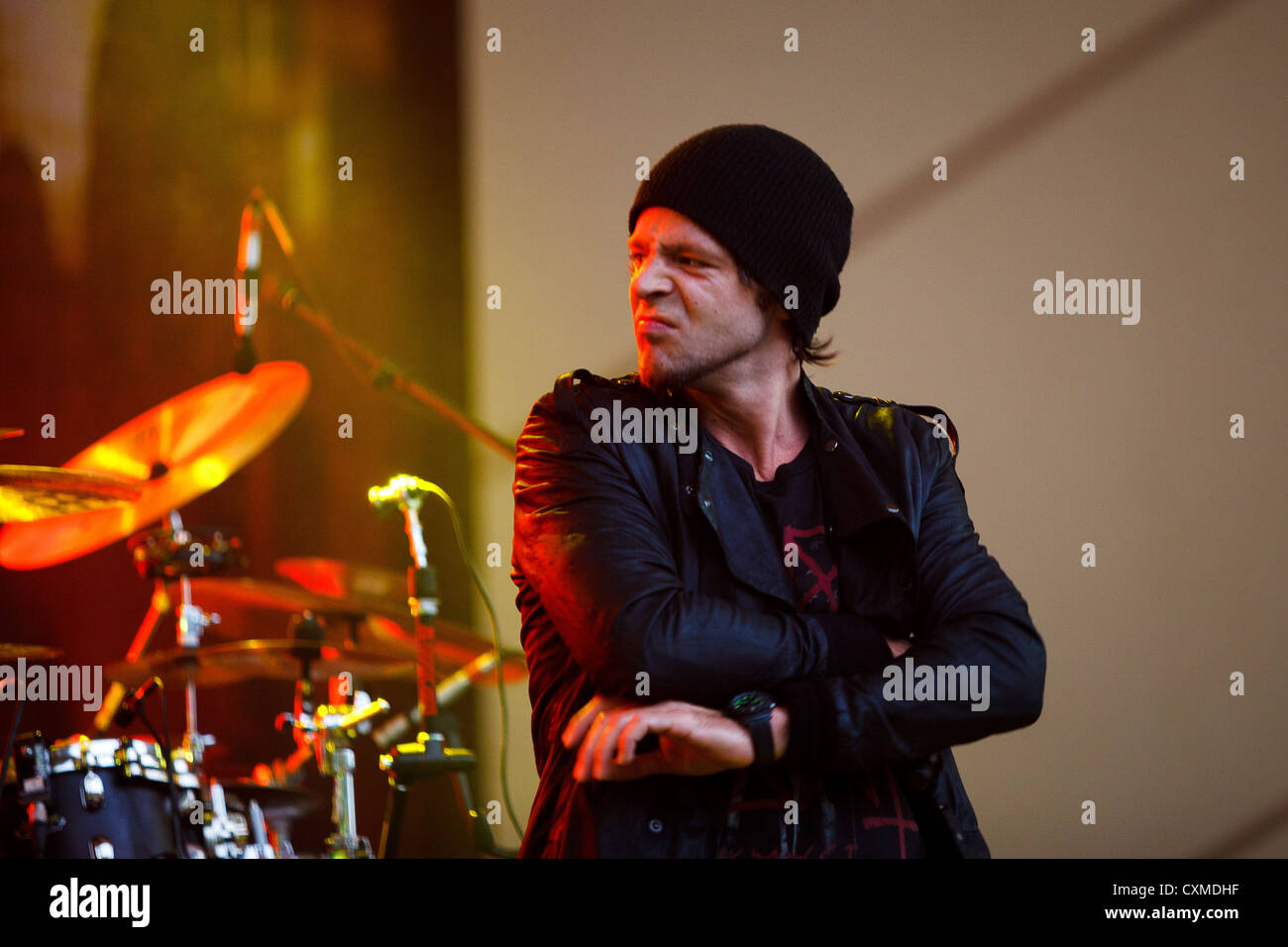 Pendulum on stage at the Eden Sessions at The Eden Project, Cornwall in ...