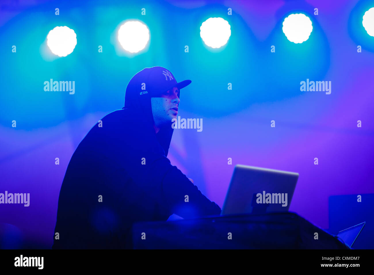 Pretty Lights on stage at the Eden Sessions at The Eden Project ...