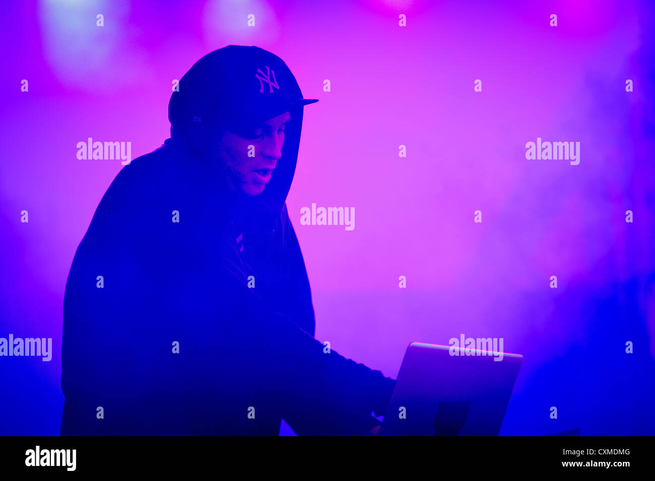 Pretty Lights on stage at the Eden Sessions at The Eden Project ...