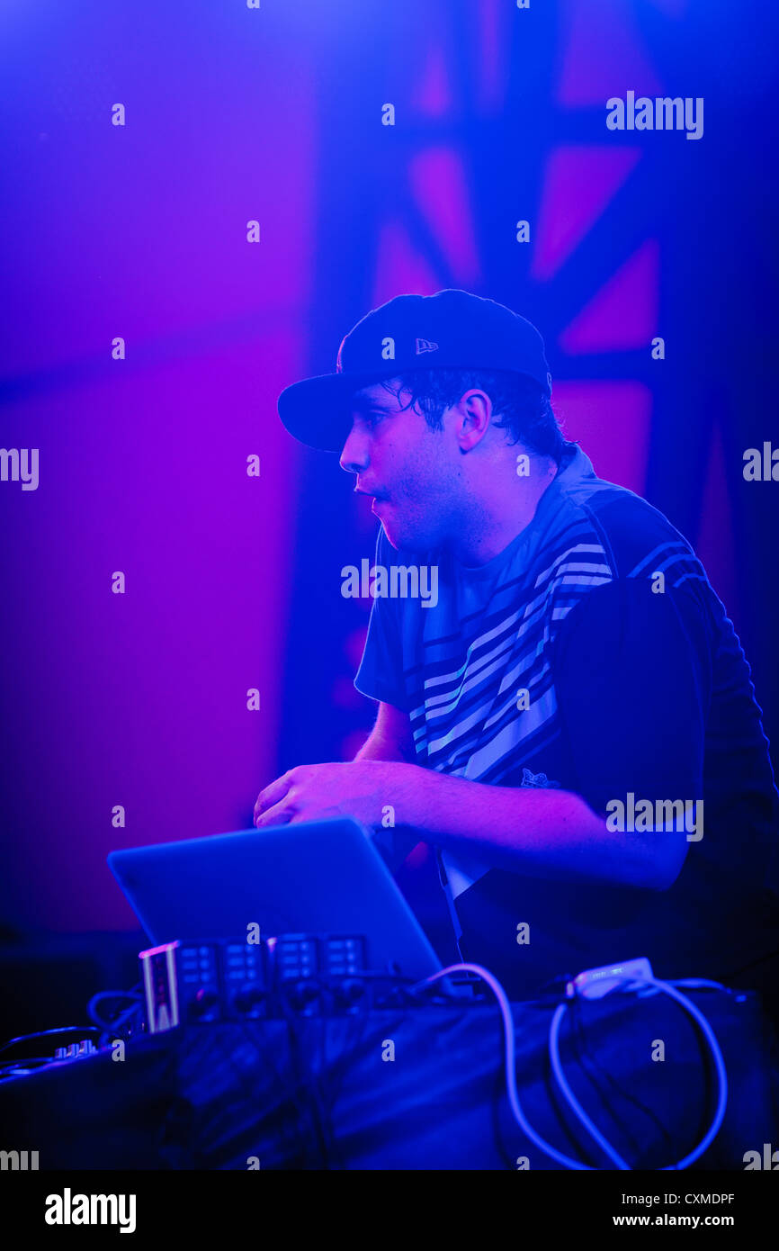 Pretty Lights on stage at the Eden Sessions at The Eden Project ...