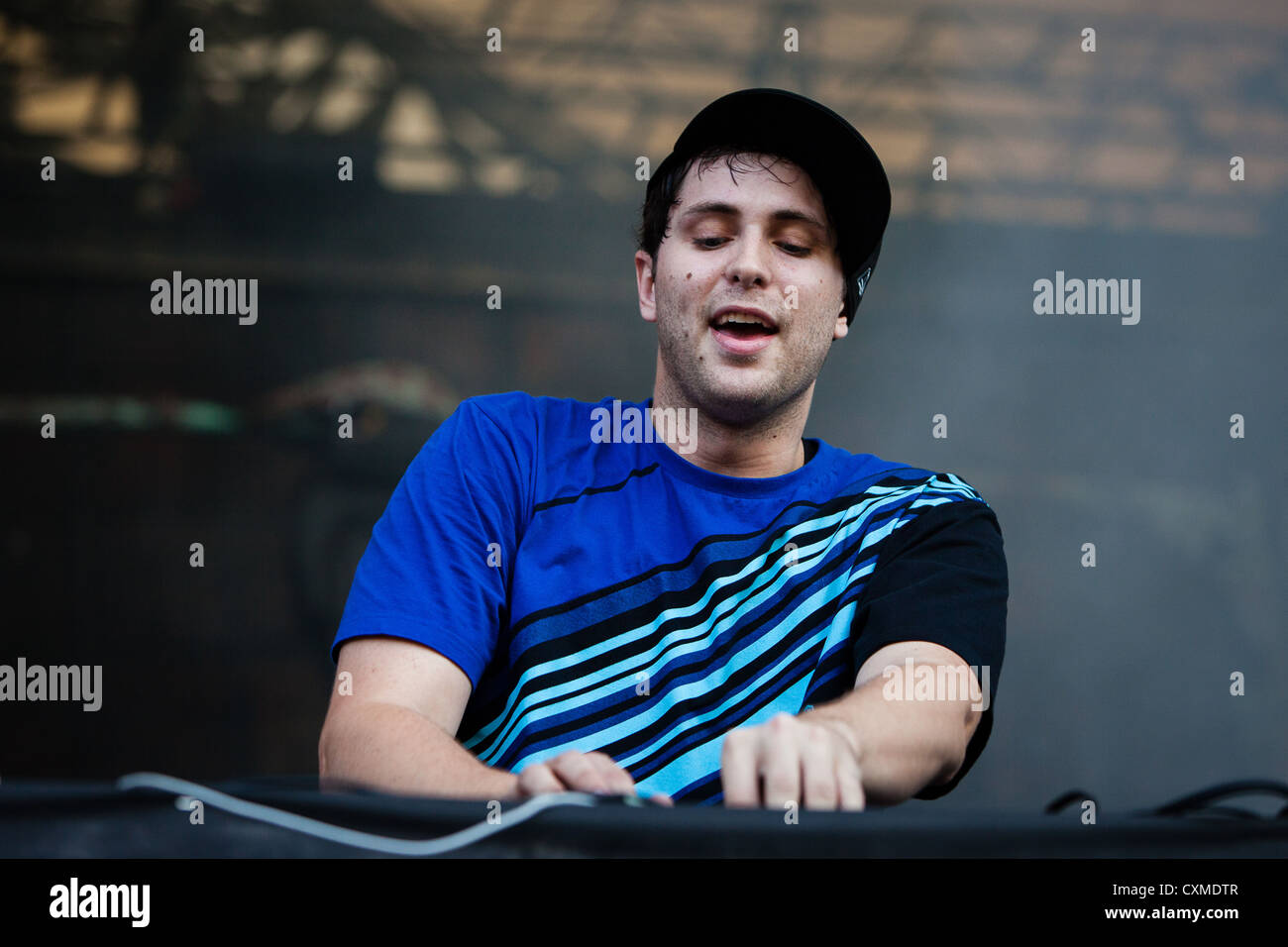 Pretty Lights on stage at the Eden Sessions at The Eden Project ...