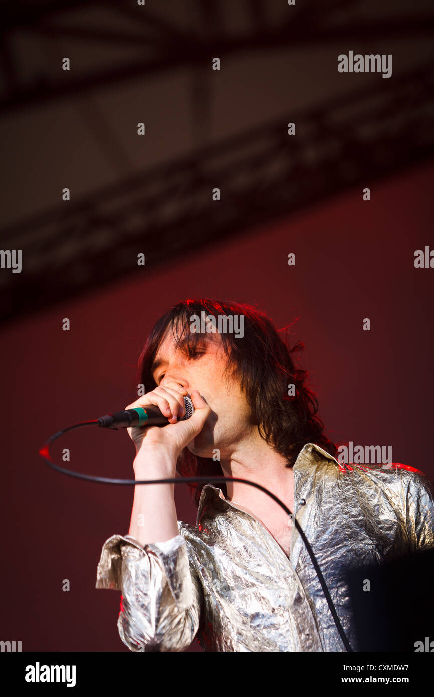 Primal Scream on stage at the Eden Sessions at The Eden Project ...