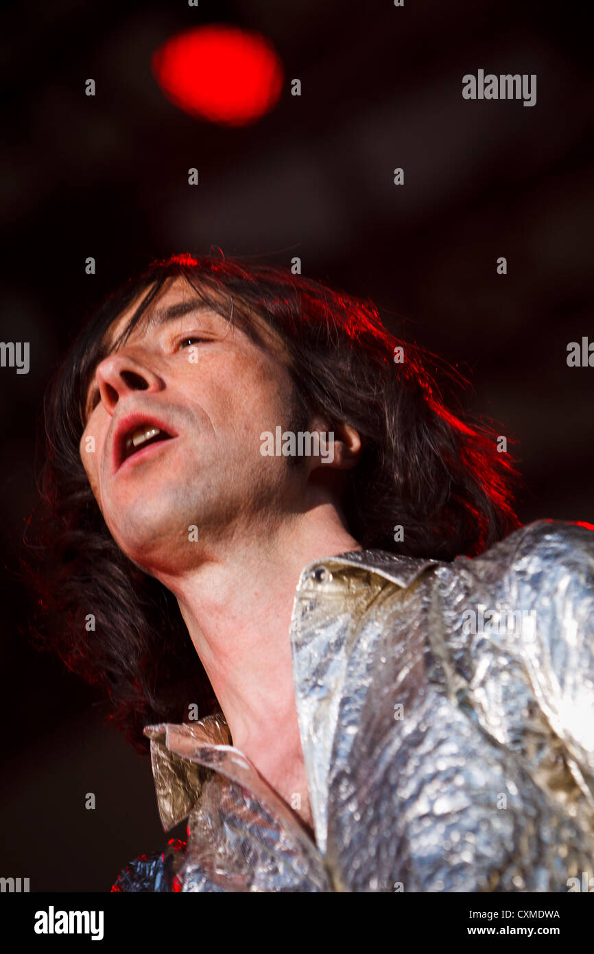 Primal Scream on stage at the Eden Sessions at The Eden Project ...