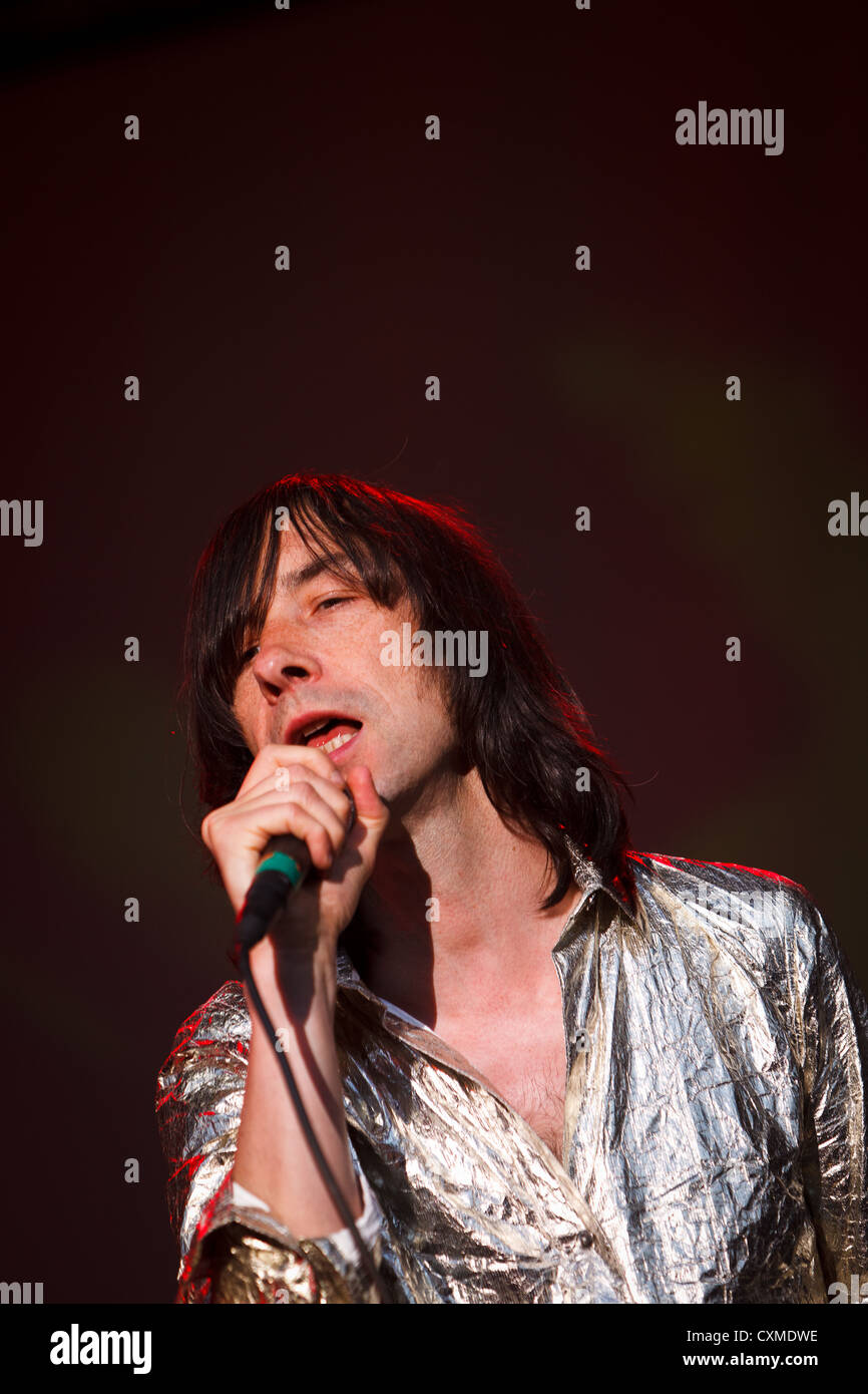 Primal Scream on stage at the Eden Sessions at The Eden Project ...