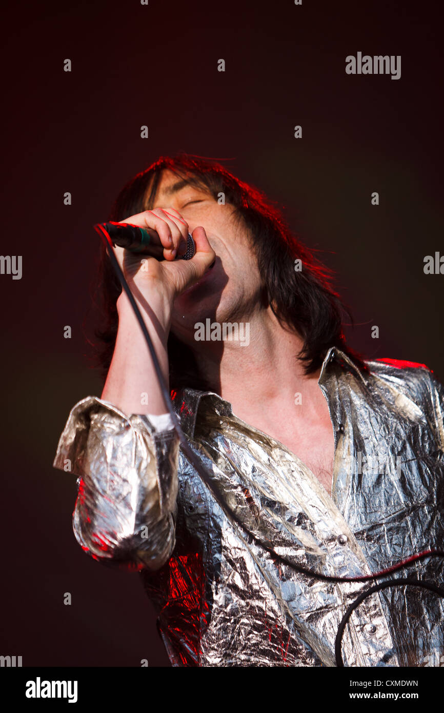 Primal Scream on stage at the Eden Sessions at The Eden Project ...
