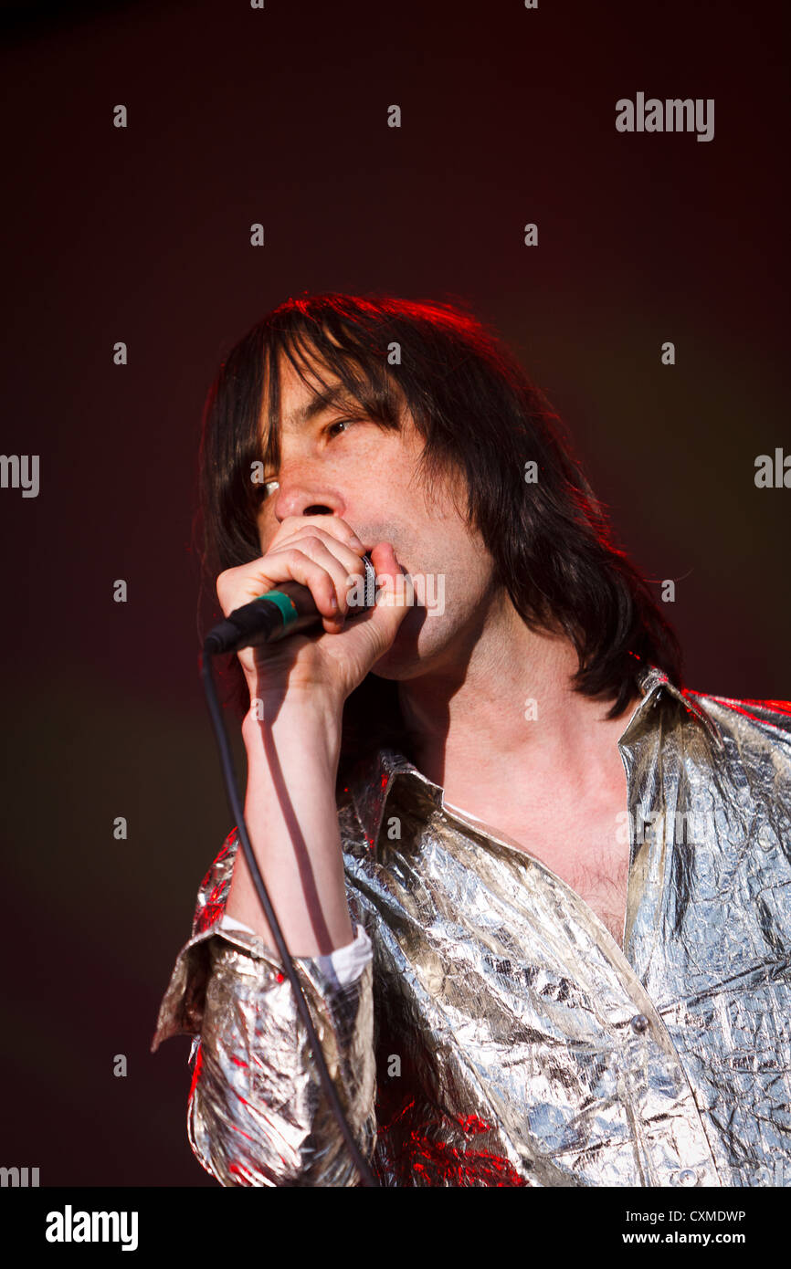 Primal Scream on stage at the Eden Sessions at The Eden Project ...