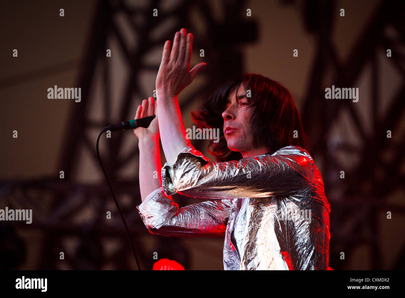Primal Scream on stage at the Eden Sessions at The Eden Project ...