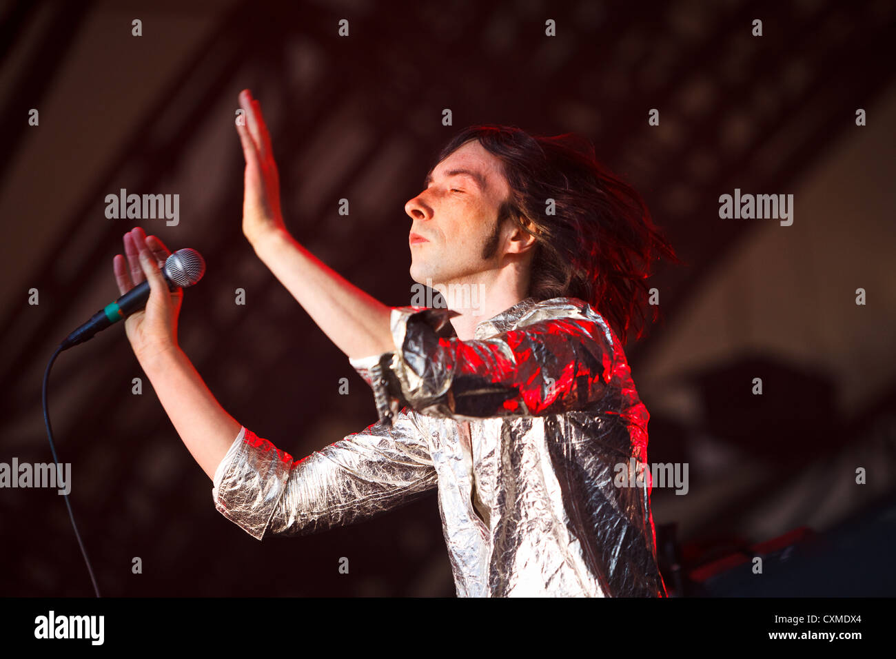 Primal Scream on stage at the Eden Sessions at The Eden Project ...